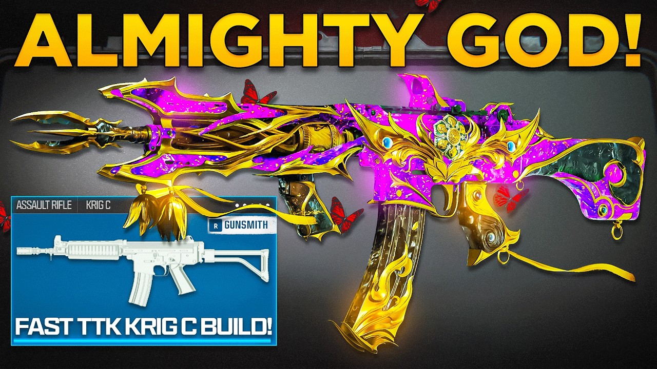 *NEW* #1 KRIG C is FORBIDDEN in BO6 UPDATE! 🌸 (Best Krig C Class Setup ...