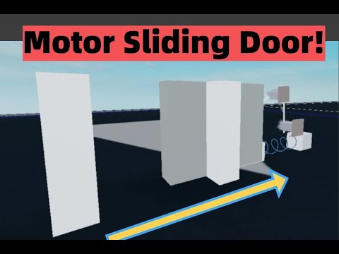【Roblox Plane Crazy】Motor Sliding door tutorial!! - YouTube