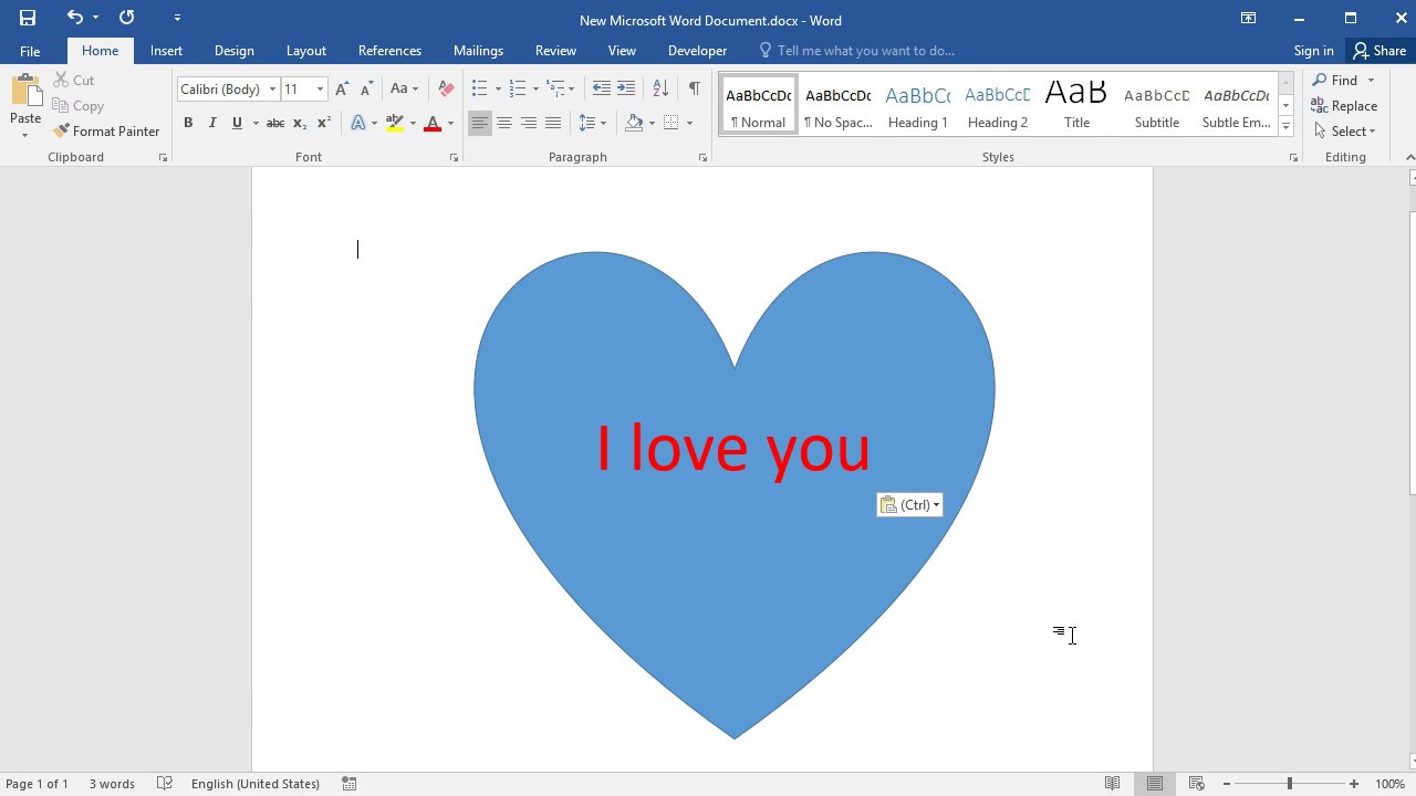 How to add text to different Shapes in Word - YouTube