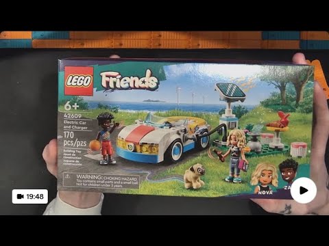 LEGO Friends Electric Car and Charger 42609 Build and Review! Neat ...