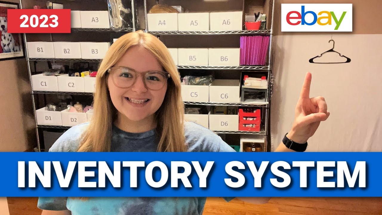 eBay Inventory System + Reseller Office Tour - How I Run My Reselling ...