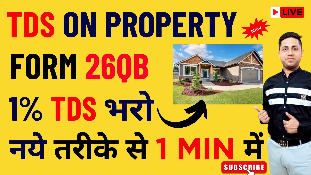 TDS Payment on Property Purchase TDS on Property Purchase | How to File ...