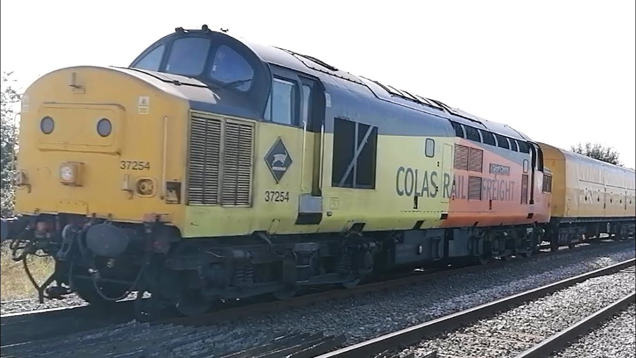 06/09/23 - Class 37 - 37254 "Cardiff Canton" - UTU Test Train - Chester ...
