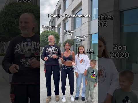 3 generations - 1 family! First time with my DAD ♥️