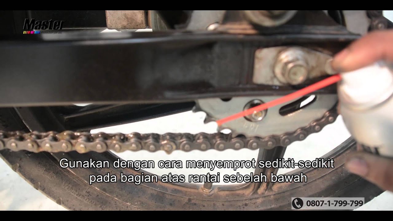 Cara Pakai Master Chain Lube - YouTube