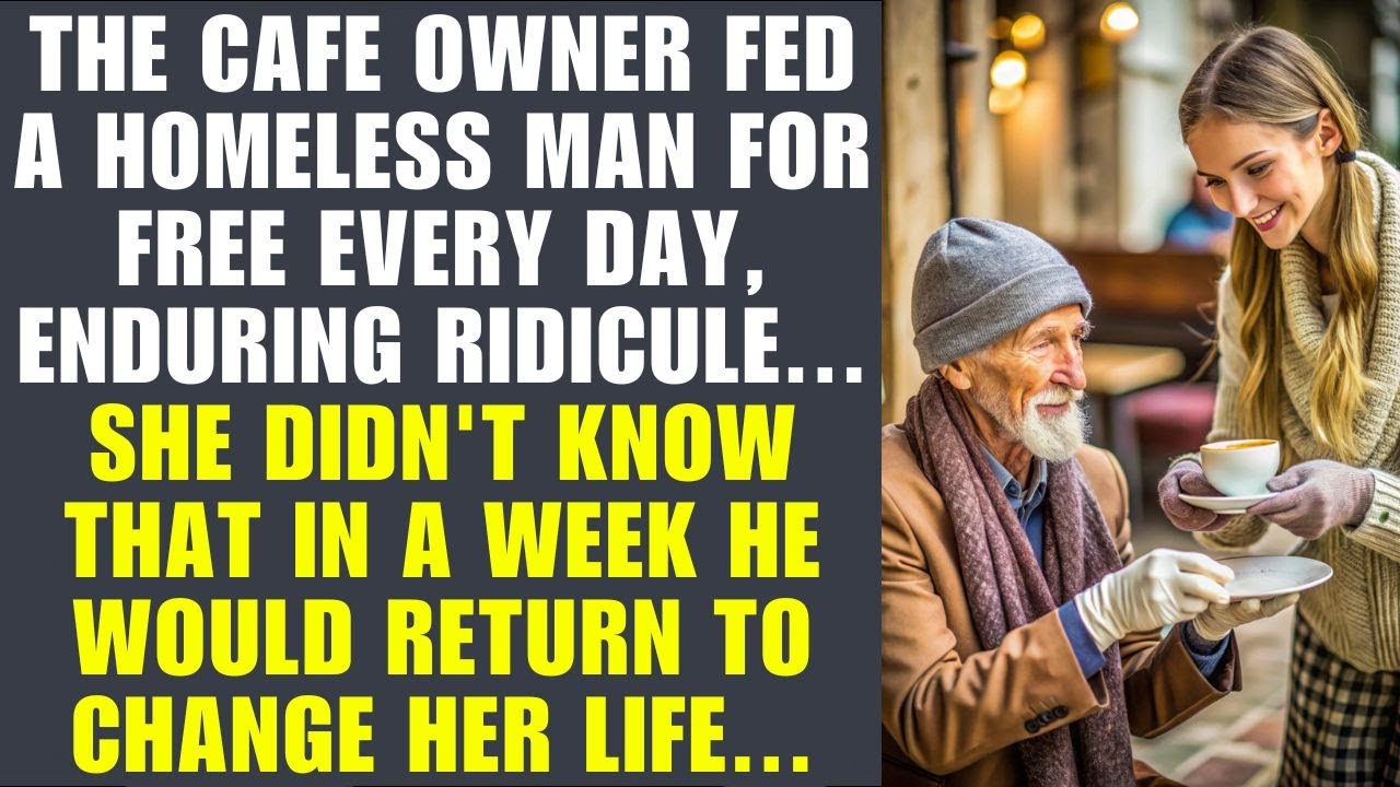 Cafe Owner Fed Homeless Man Daily, Mocked For It—One Week Later, He Came Back And Everything ...