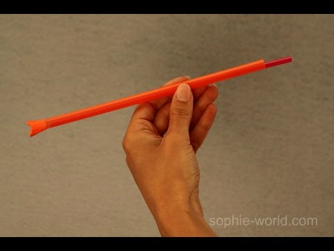 How to Make a Straw Shooter | Sophie's World - YouTube