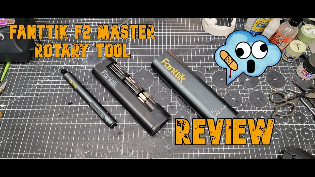 Reviewing the new must have Fanttik F2 Master Mini Cordless Rotary Tool ...