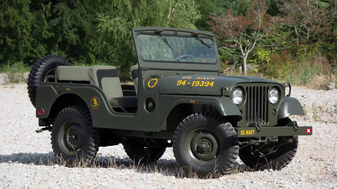 1953 M38A1 Family Restoration Project - YouTube