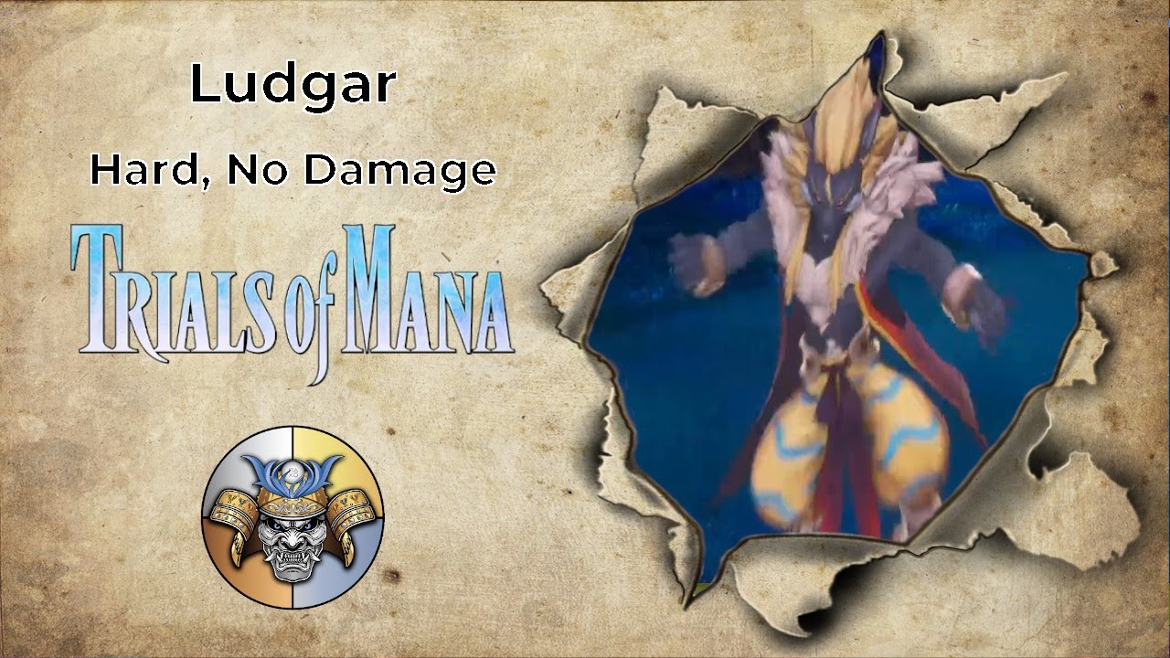 Ludgar (Hard Difficulty, No Damage) - Trials of Mana - YouTube