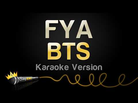 BTS - FYA (Karaoke Version)