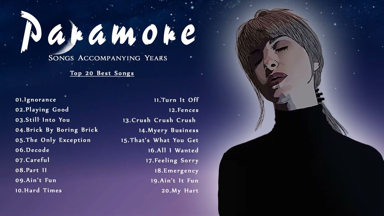 Paramore Greatest Hits 2022 Full album - Best Songs Of P A R A M O R E ...