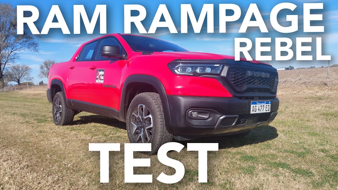 RAM RAMPAGE REBEL 2.OT 4X4 TEST AUTO AL DÍA. (29/6/2024) - YouTube