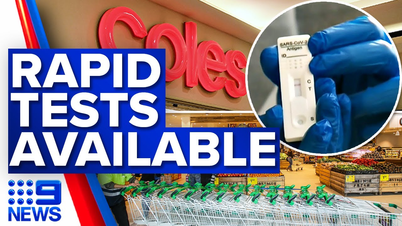 COVID-19 antigen testing kits hit the shelves | Coronavirus | 9 News ...