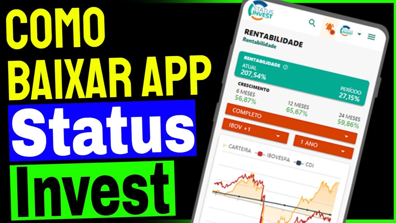 Como Baixar e Instalar Aplicativo Status Invest no Iphone - YouTube