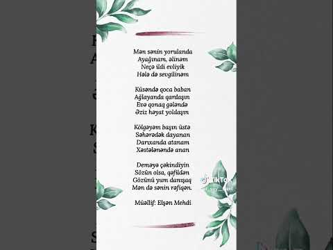 Bir ömür-gün yoldaşı olmalıdır insanın,üzünə baxarkən ürəyinin titrədiyi....... #whatsapps #dəyərli