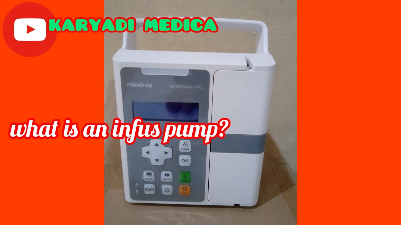 INFUS PUMP MINDRAY | Review Mindray Benefusion VP 1 - YouTube