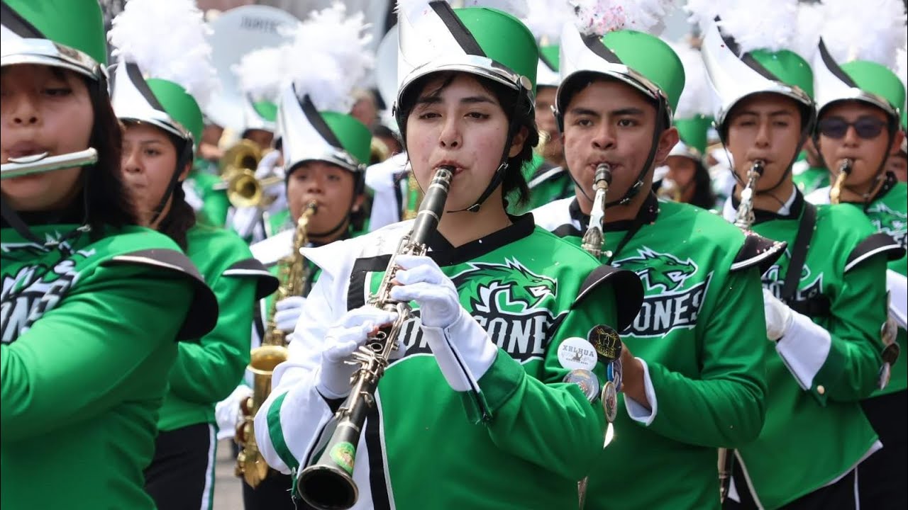 Marching Band DRAGONES "Escuela Preparatoria Federal Antonio Audirac" # ...