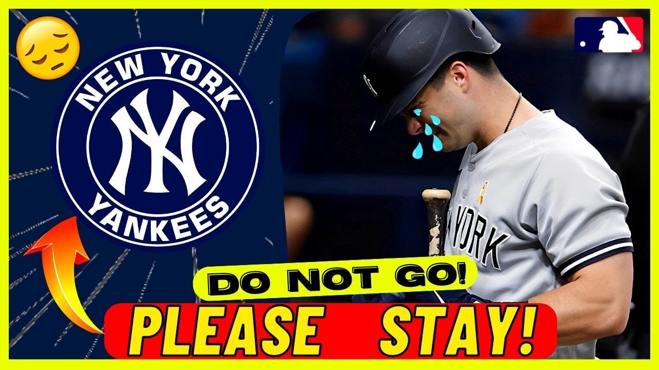 😥 YANKEES NEWS! CONFIRMED! HE CAN SAY GOODBYE ANYTIME! UNFORTUNATELY ...