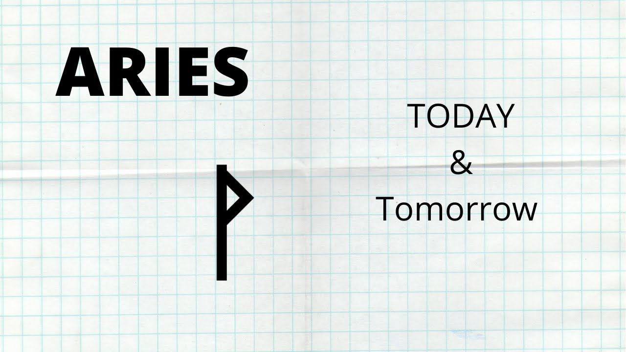 Rune Tarot Reading Aries Today & Tomorrow - YouTube