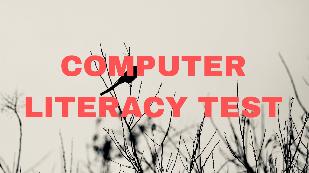 CLT = COMPUTER LITERACY TEST COMPULSORY FOR GOVERNMENT EMPLOYEES - YouTube