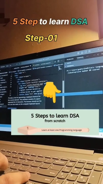 5 Steps to learn DSA fast #dsa #100dayschallenge #shortfeed #shorts # ...