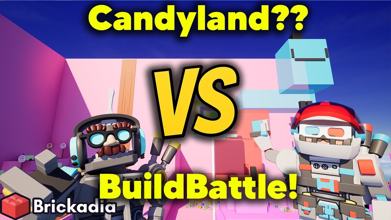 30 Min Candyland Build Battle! | Brickadia w/ SaturnSol14 - YouTube
