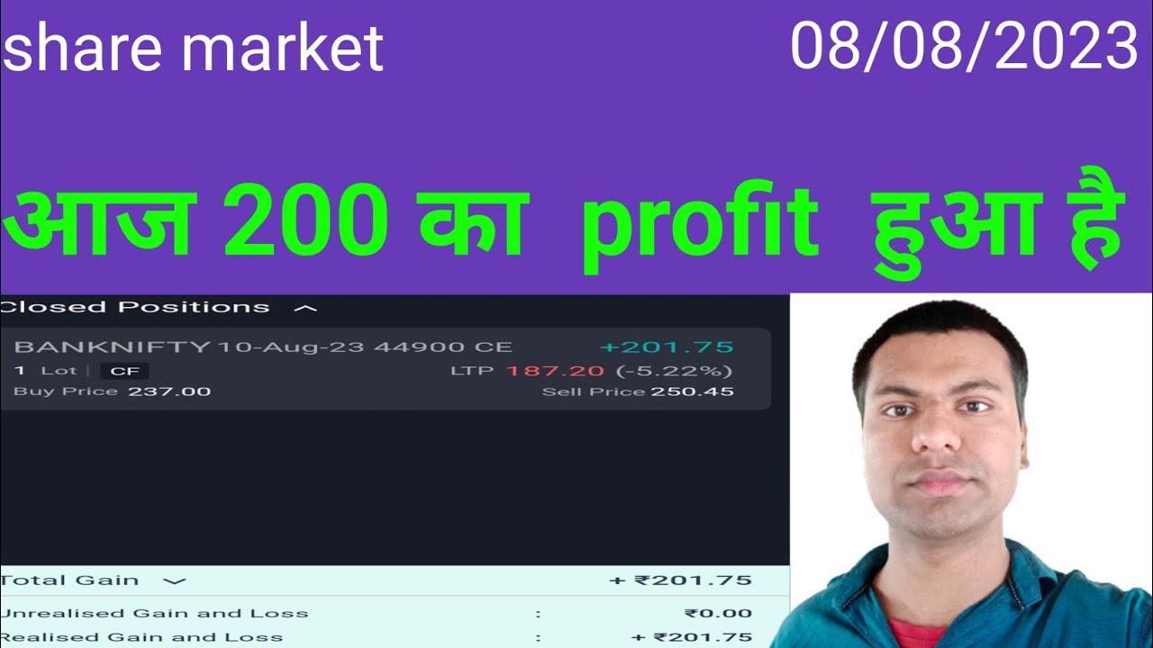 bank nifty trading today profit /share market vlog - YouTube