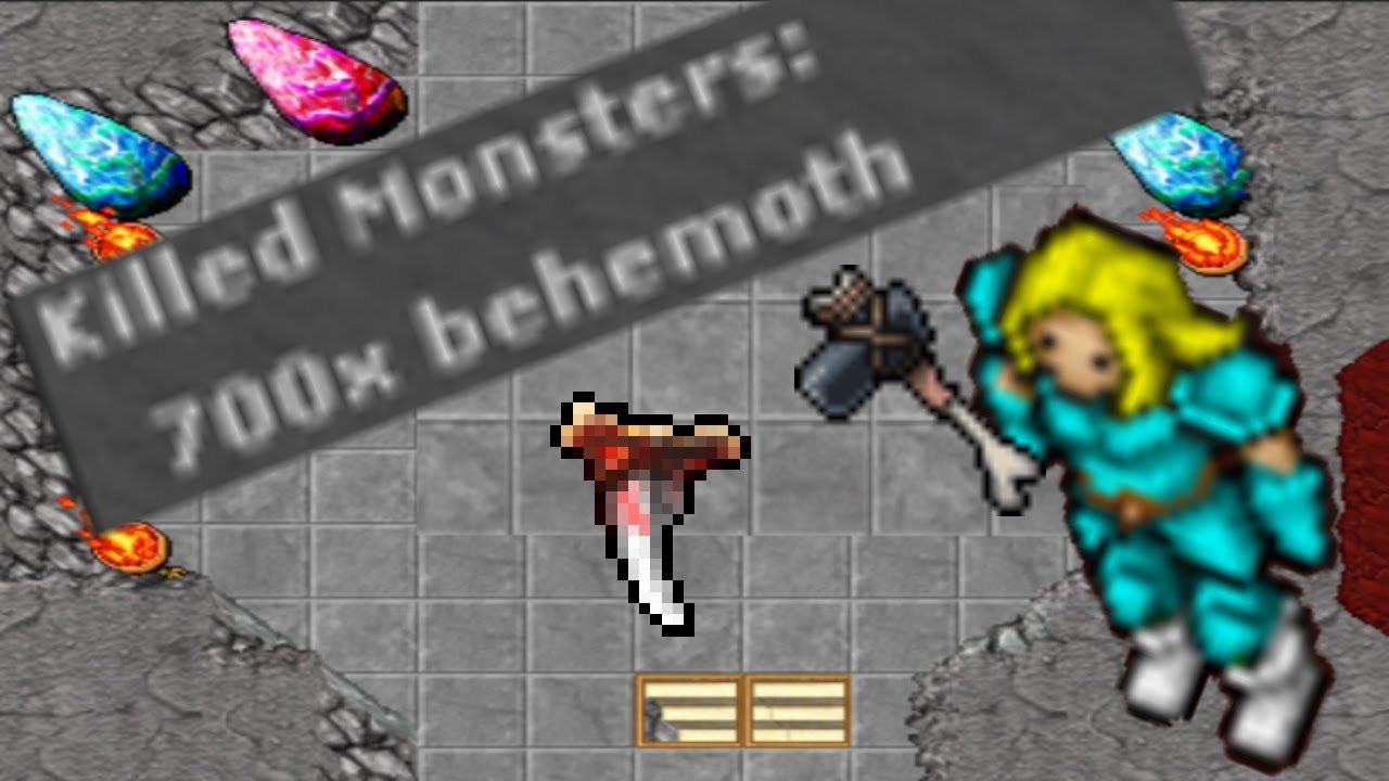 How long does it take to kill 700 Behemoths. Tibia knight hunt guide ...