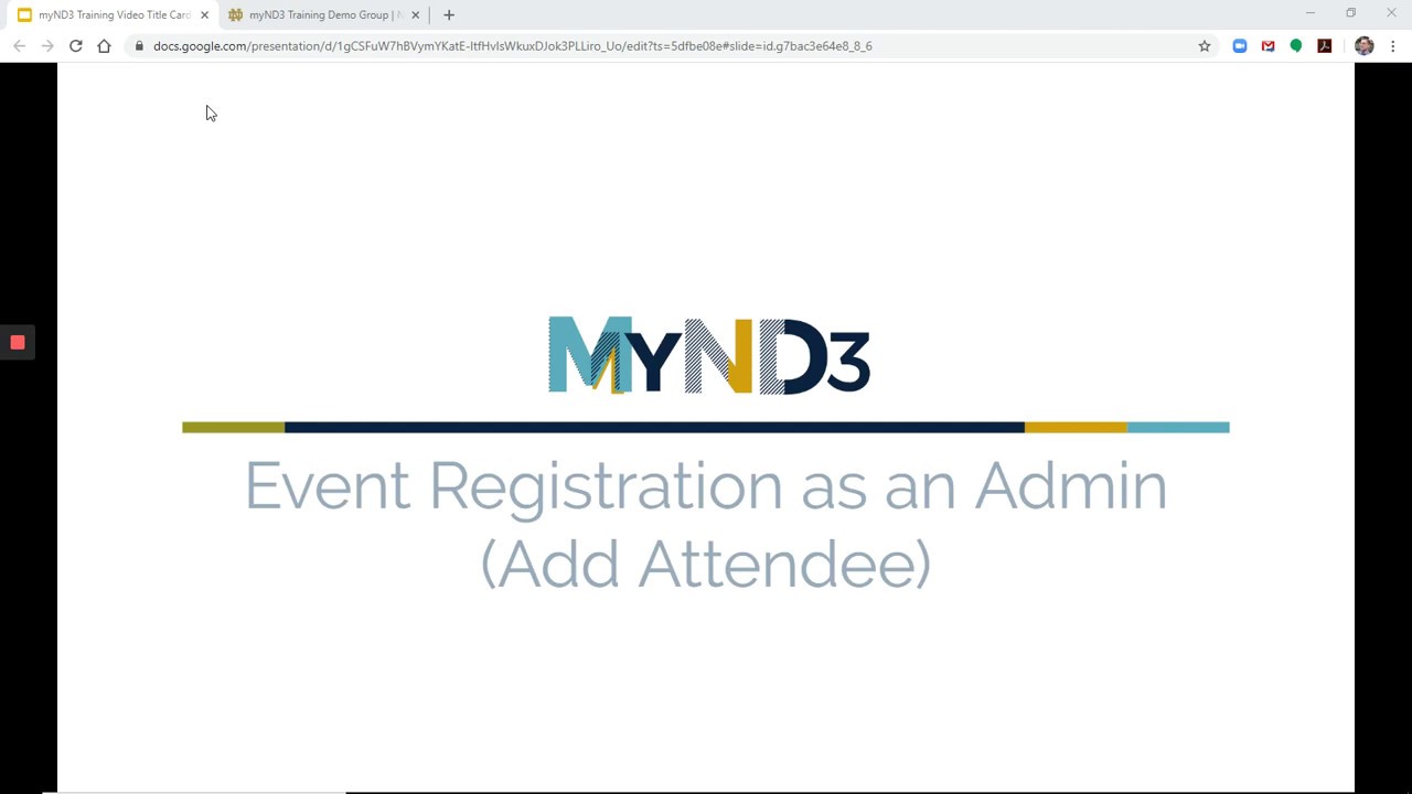 Events - Event Registration as an Admin (Add Attendee) - YouTube