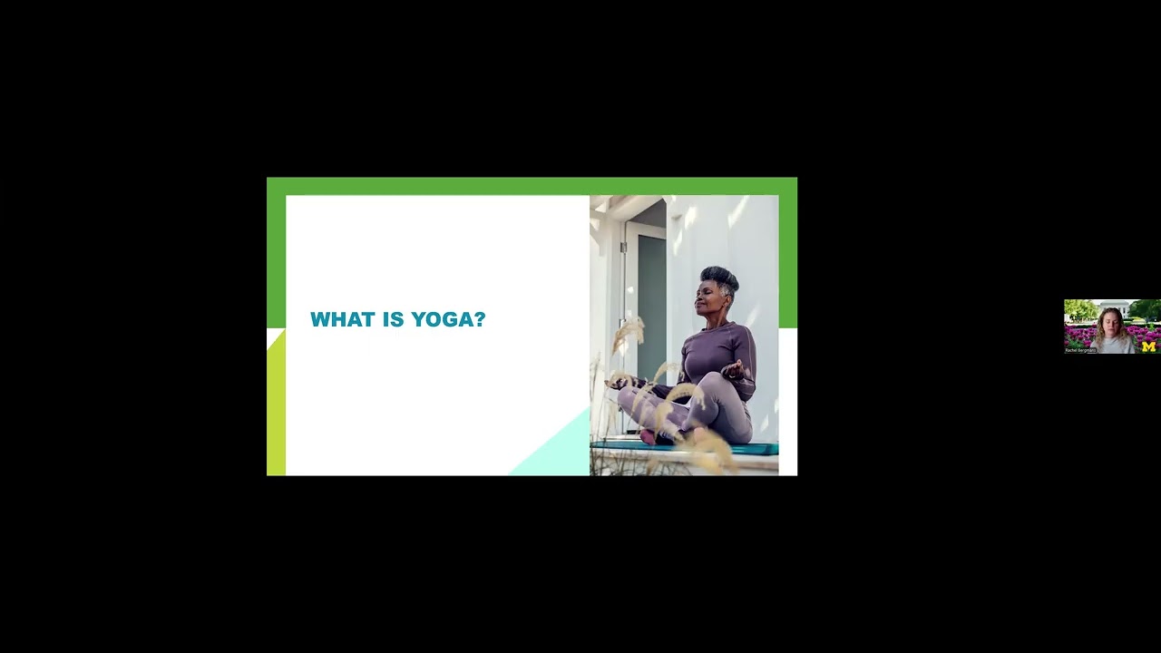 Lunch & Learn Session 15: Yoga Therapy - YouTube