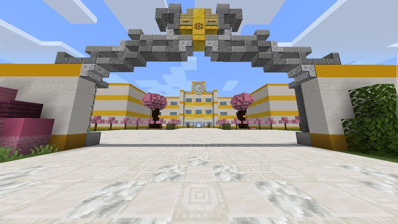 Yandere simulator map (part 2) - YouTube