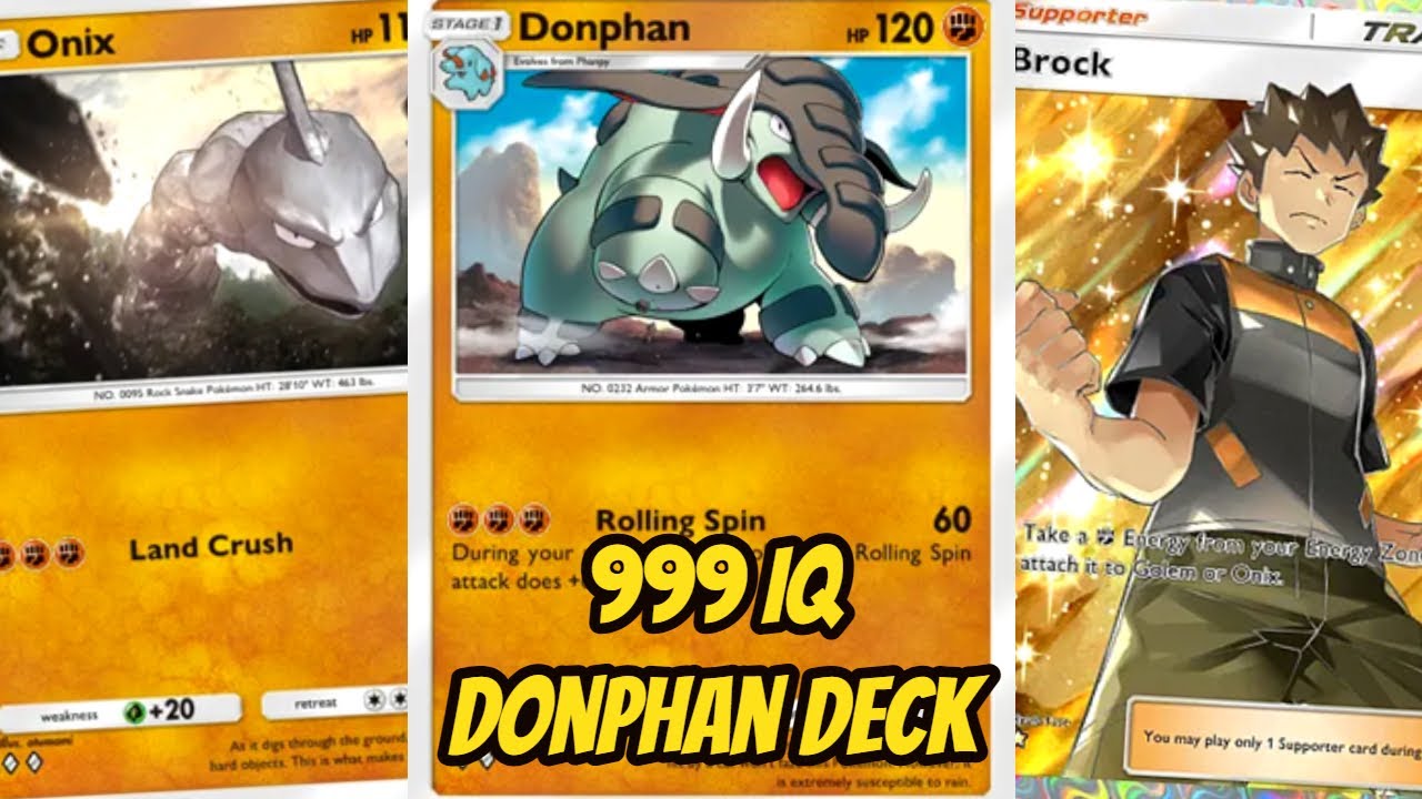 Secret Donphan Deck Gameplay That Can Unlock Donphan Full Potential In ...