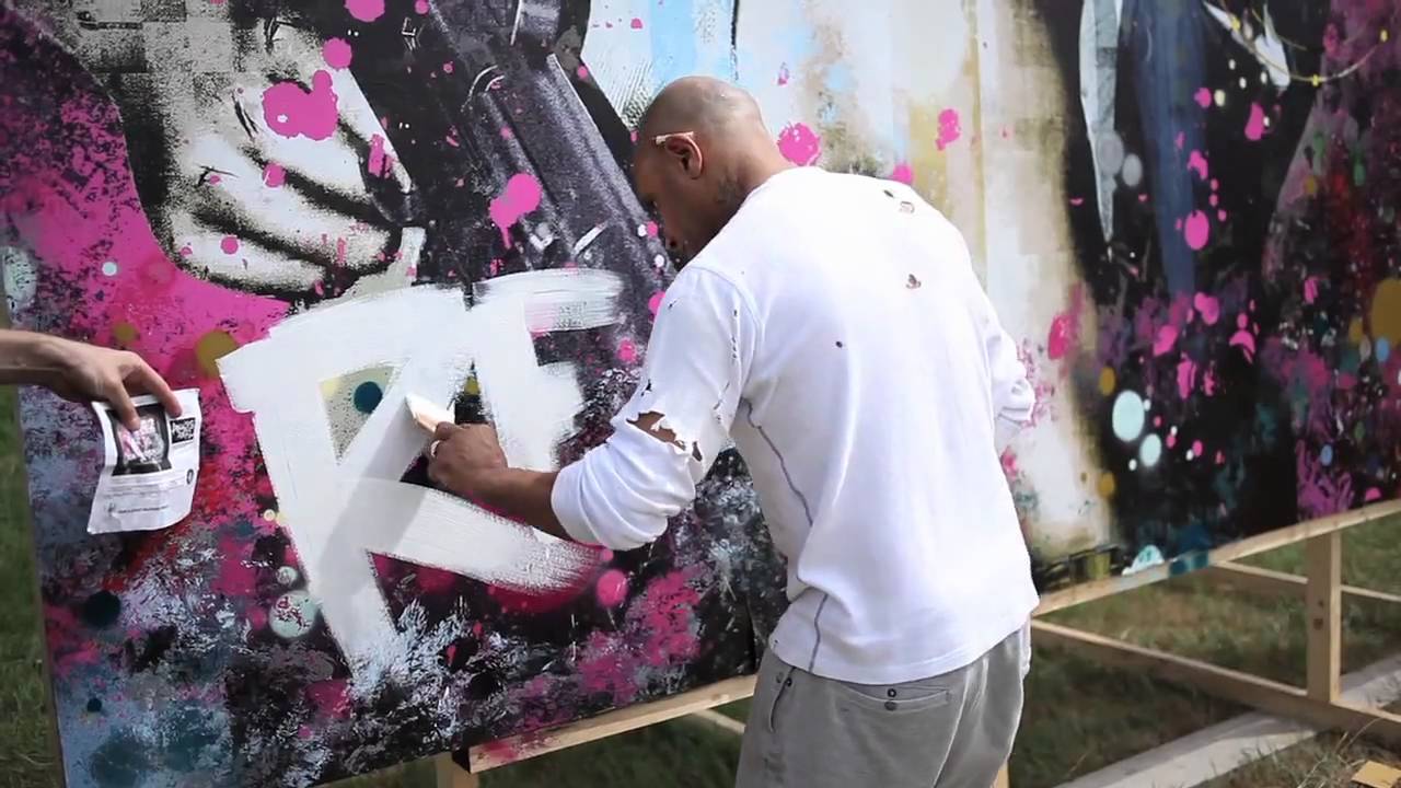 Kane and Lynch 2: Dog Days - unique "Goldie" graffiti billboard - YouTube