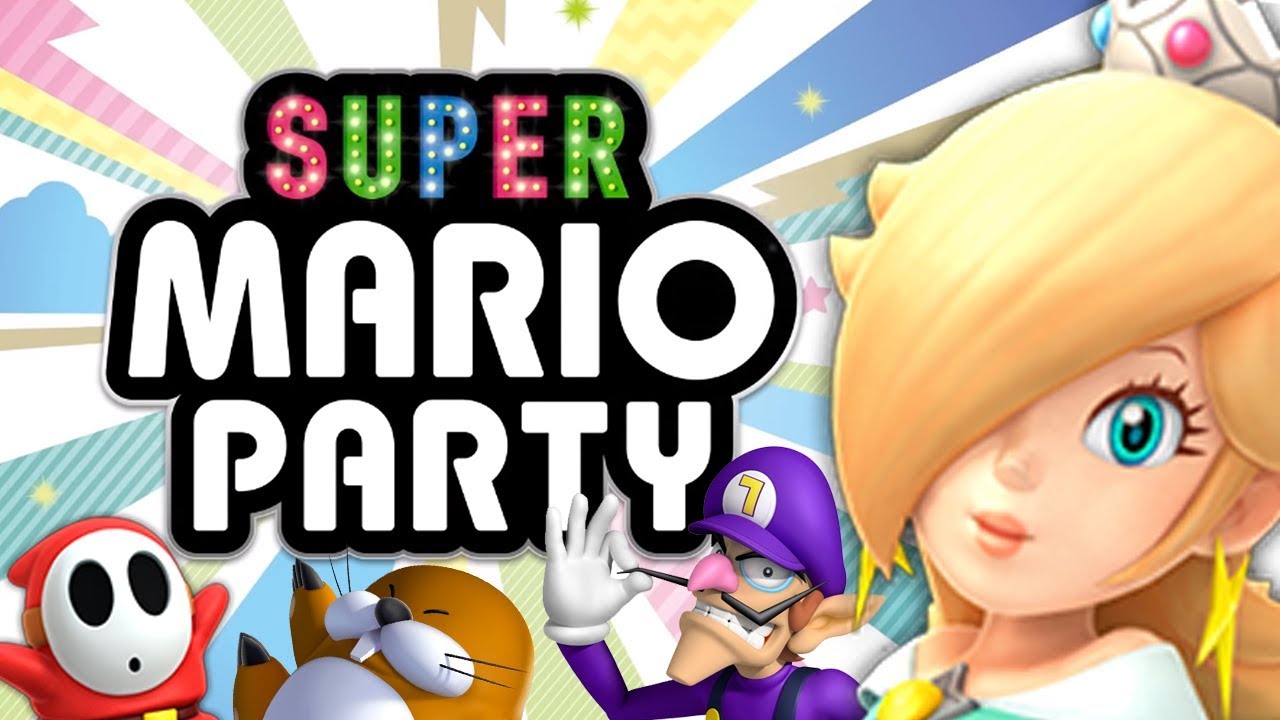 Super Mario Party - BABY'S FIRST PARTY (4-player Gameplay) - YouTube
