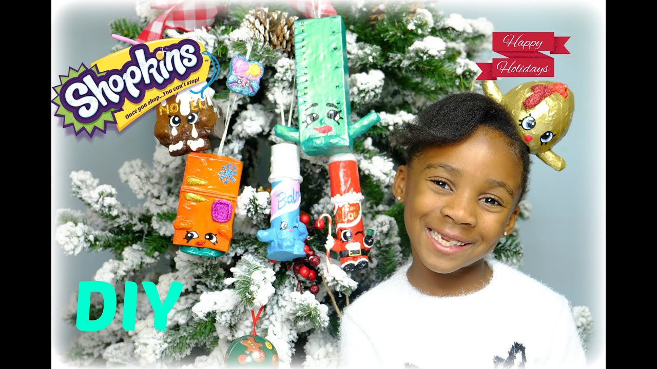 DIY Shopkins Christmas Ornaments: RITA RULER Season 3 - YouTube