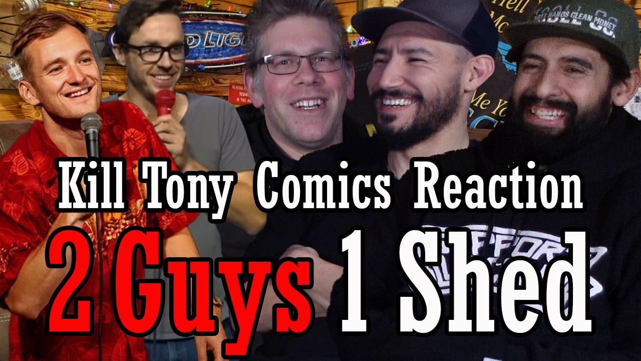 Reaction to Kill Tony Comics | 2 Guys 1 Shed #comedyclips #killtony # ...