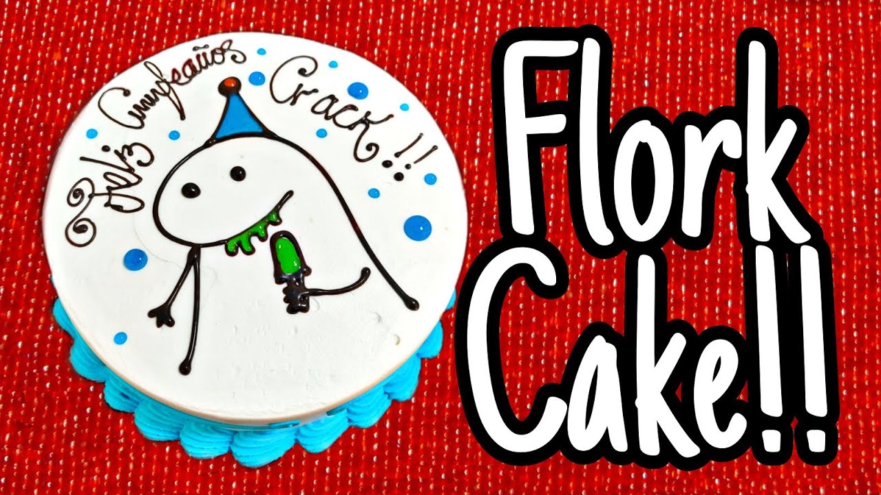 Flork Cake!! Pastel con Flork (deformitos) - YouTube