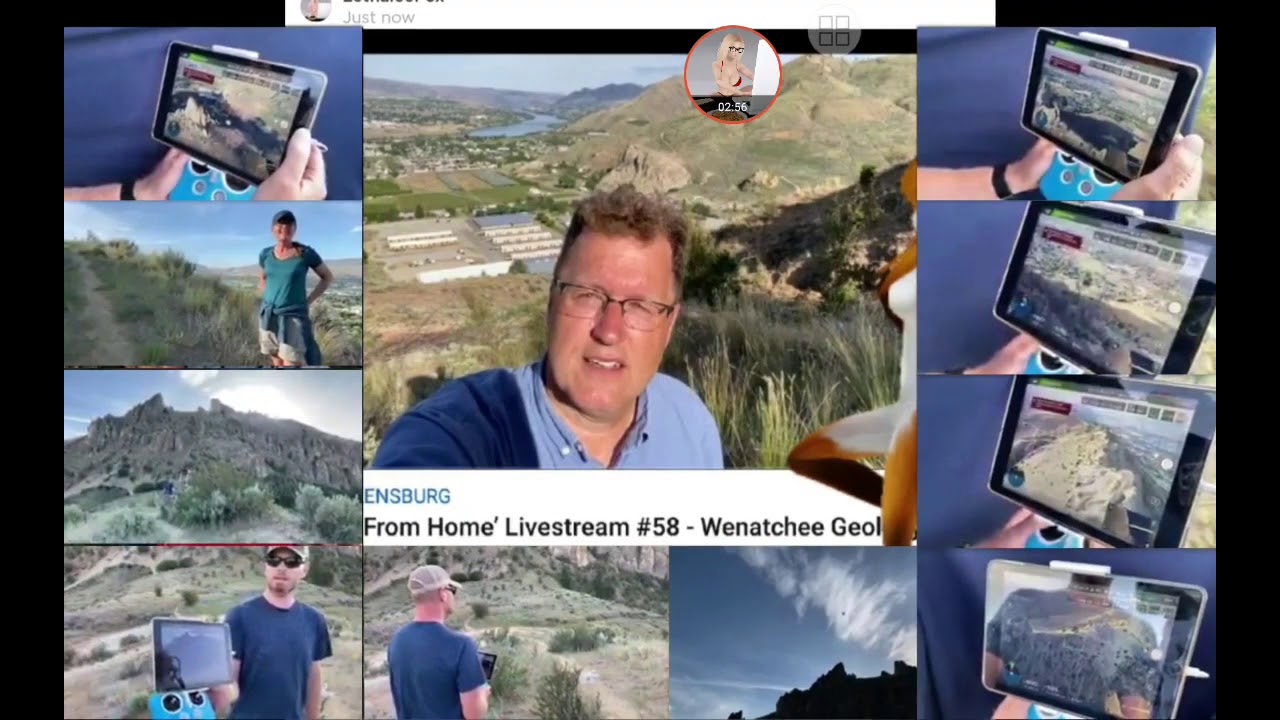 Images from Nick Zentner livestream 58 - YouTube