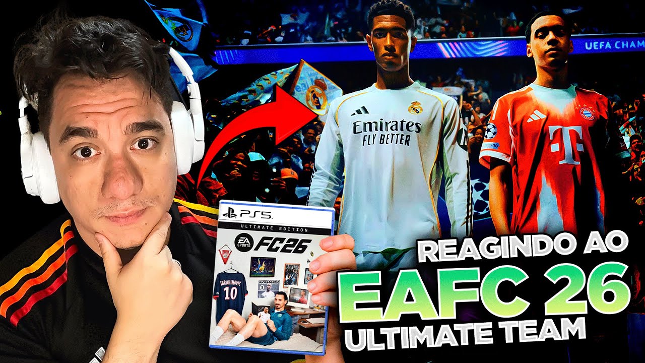 REAGINDO AO VÍDEO DO EAFC 26 ULTIMATE TEAM E VENDO O QUE PODE SER UTIL ...