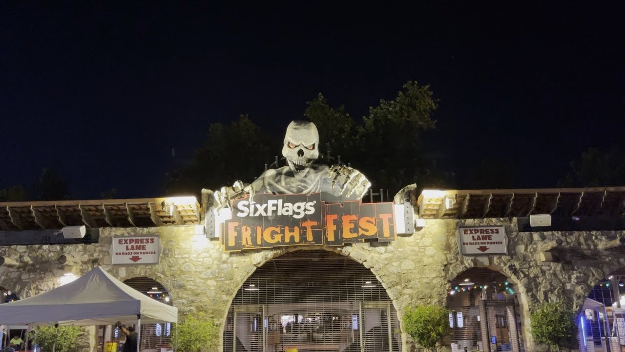 Six Flags Fiesta Texas Fright Fest 2021 Overview - YouTube