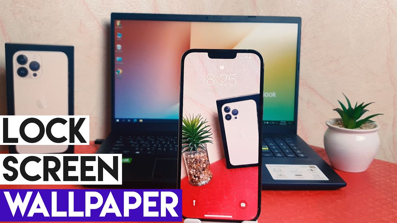 How To Change Lock Screen Wallpaper in iPhone 13 Pro Max - YouTube