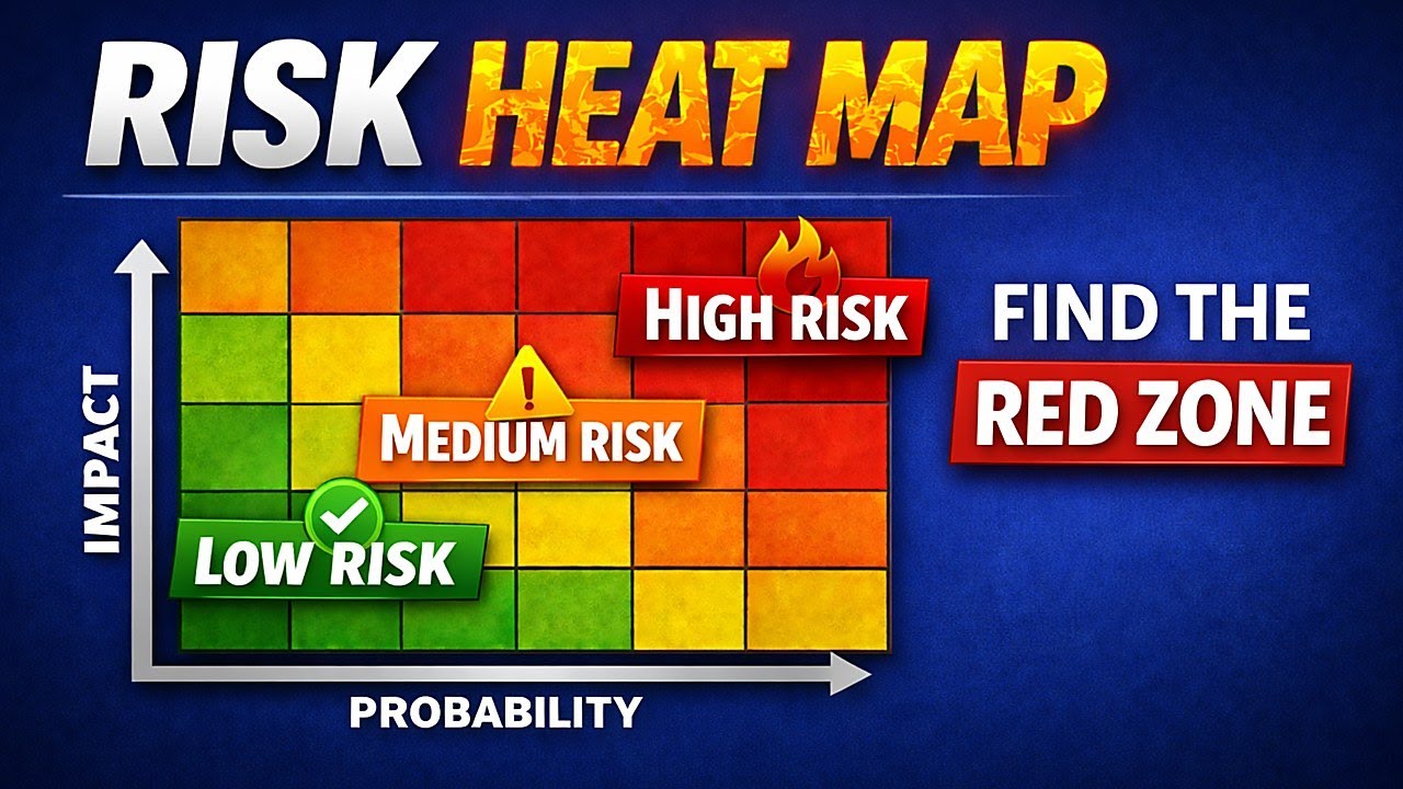 Risk Heat Map: The Tool That Saves Projects (PMP Risk Management) - YouTube
