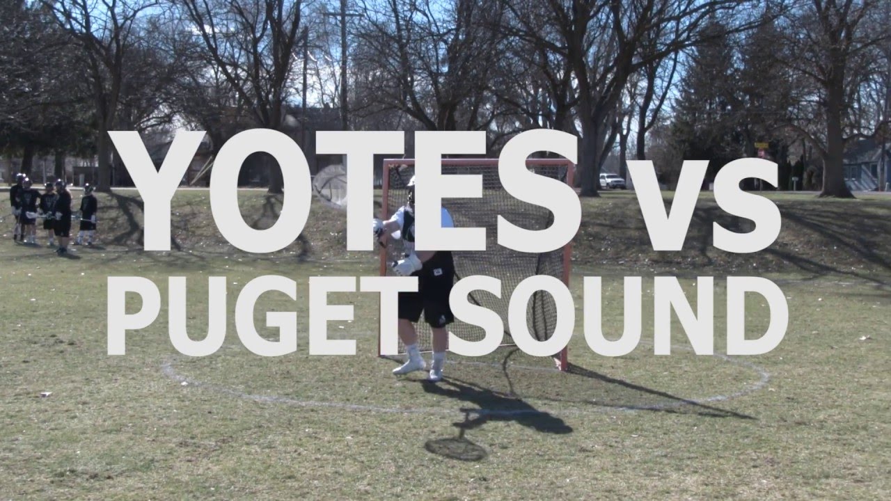Yotes Lacrosse vs Puget Sound 2016 - YouTube