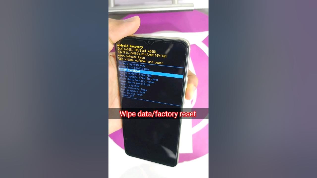 iTel A70 (A665L) Factory Reset - Remove Screen Lock | فورمات وحذف قفل الشاشة ايتل A70 - YouTube
