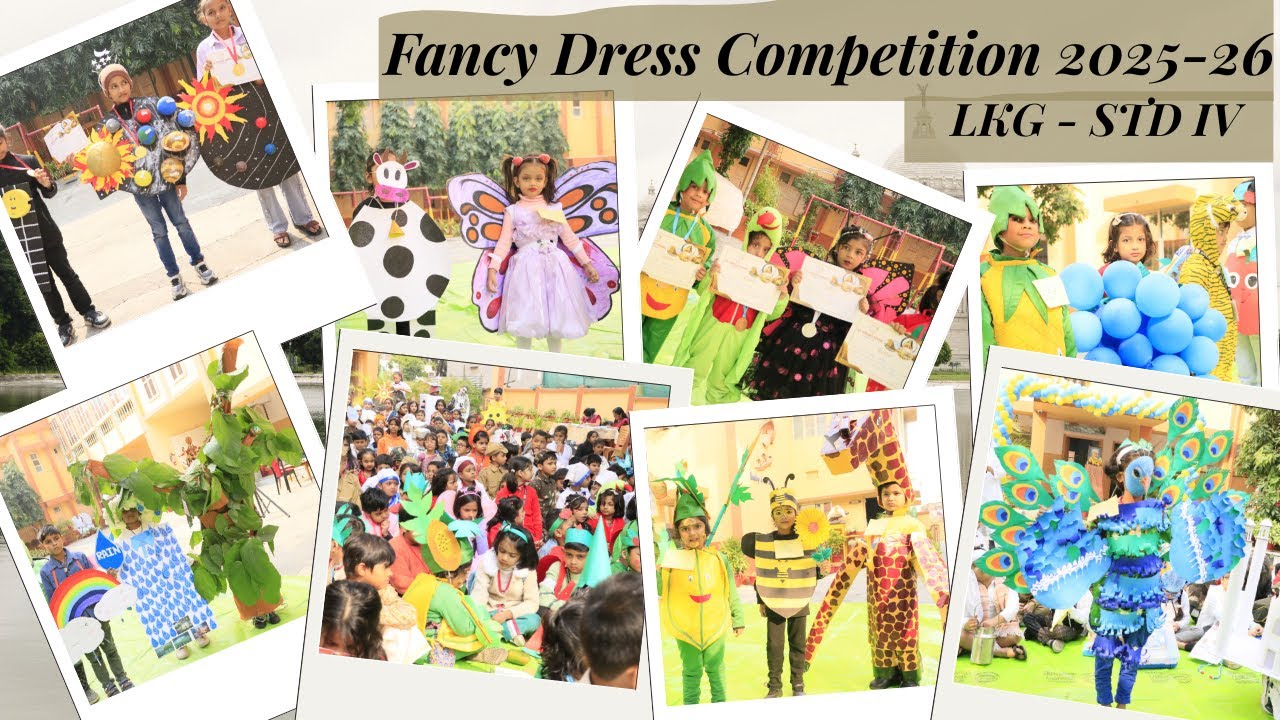Fancy Dress Competition (JR Section, Court Area) - YouTube