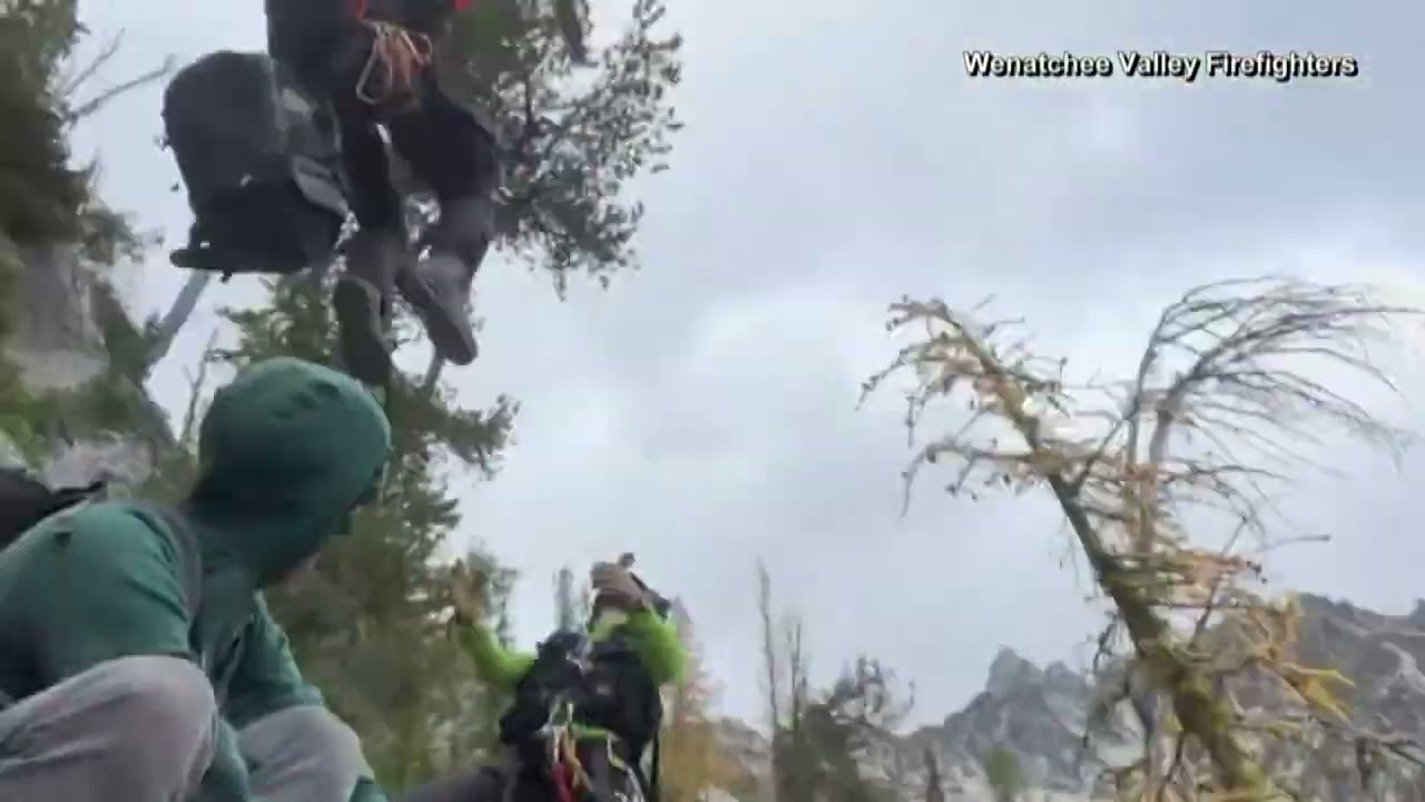 VIDEO: Hiker rescued in Washington after getting trapped under a ...