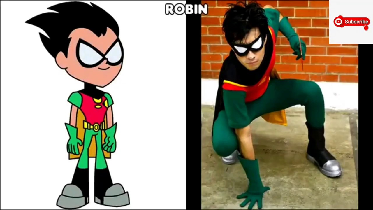 Teen Titans go Characters In Real Life | Cartoon Holic | - YouTube