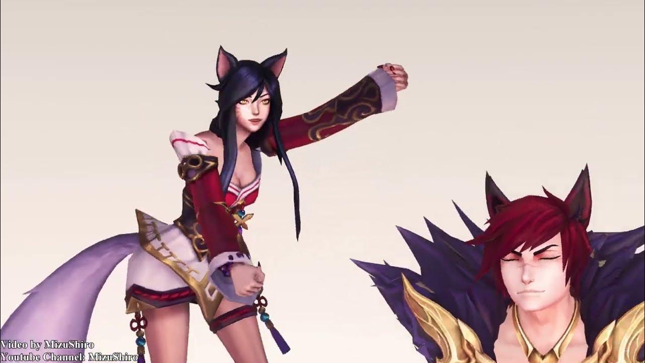 【mmd】chipi Chipi Chapa Chapa Sett X Ahri【60fps】 Youtube