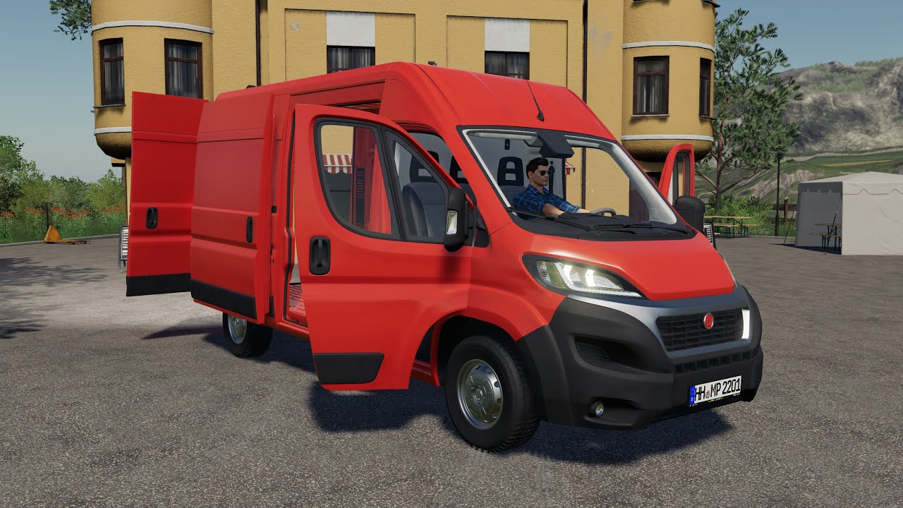 Fiat Ducato 2014 - Farming Simulator 2019 - Delivery to Felsbrunn ...